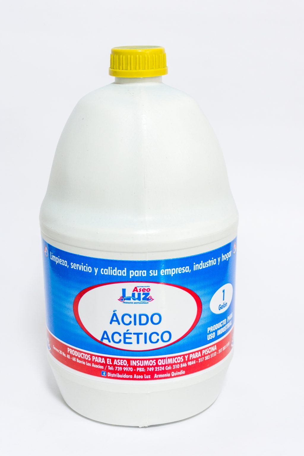 ACIDO ACETICO x GALON – Aseoluz