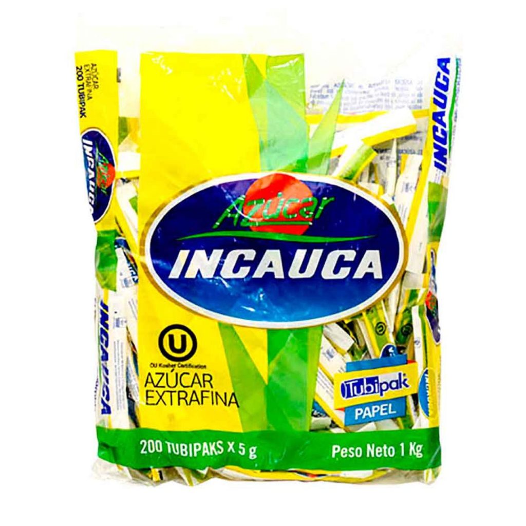 AZUCAR TUBIPACK X 200 SOBRES X 5G – Aseoluz